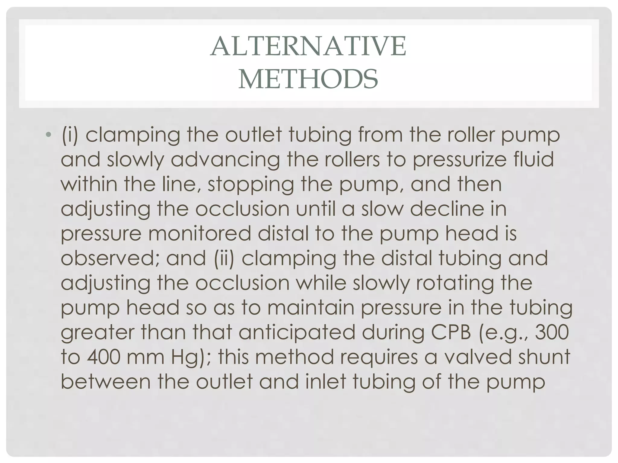 Roller pump | PPTX