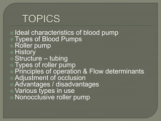 Roller pump | PPTX
