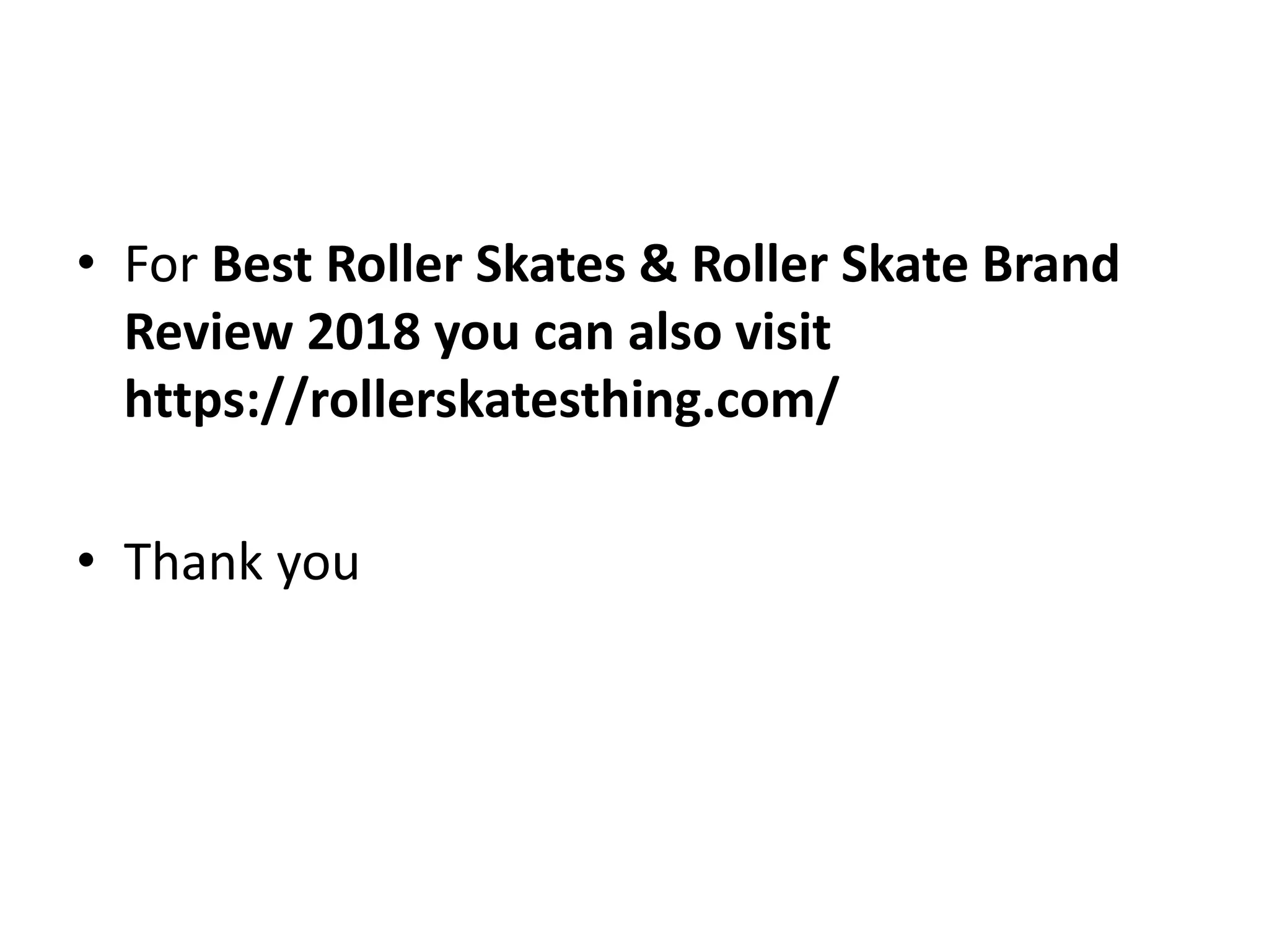 Roller skating safety tips | PPTX
