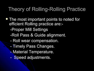 Rolling | PPT