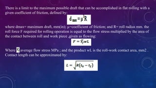 Rolling process | PDF | Physics | Science