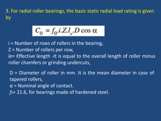 Rolling bearing | PPTX