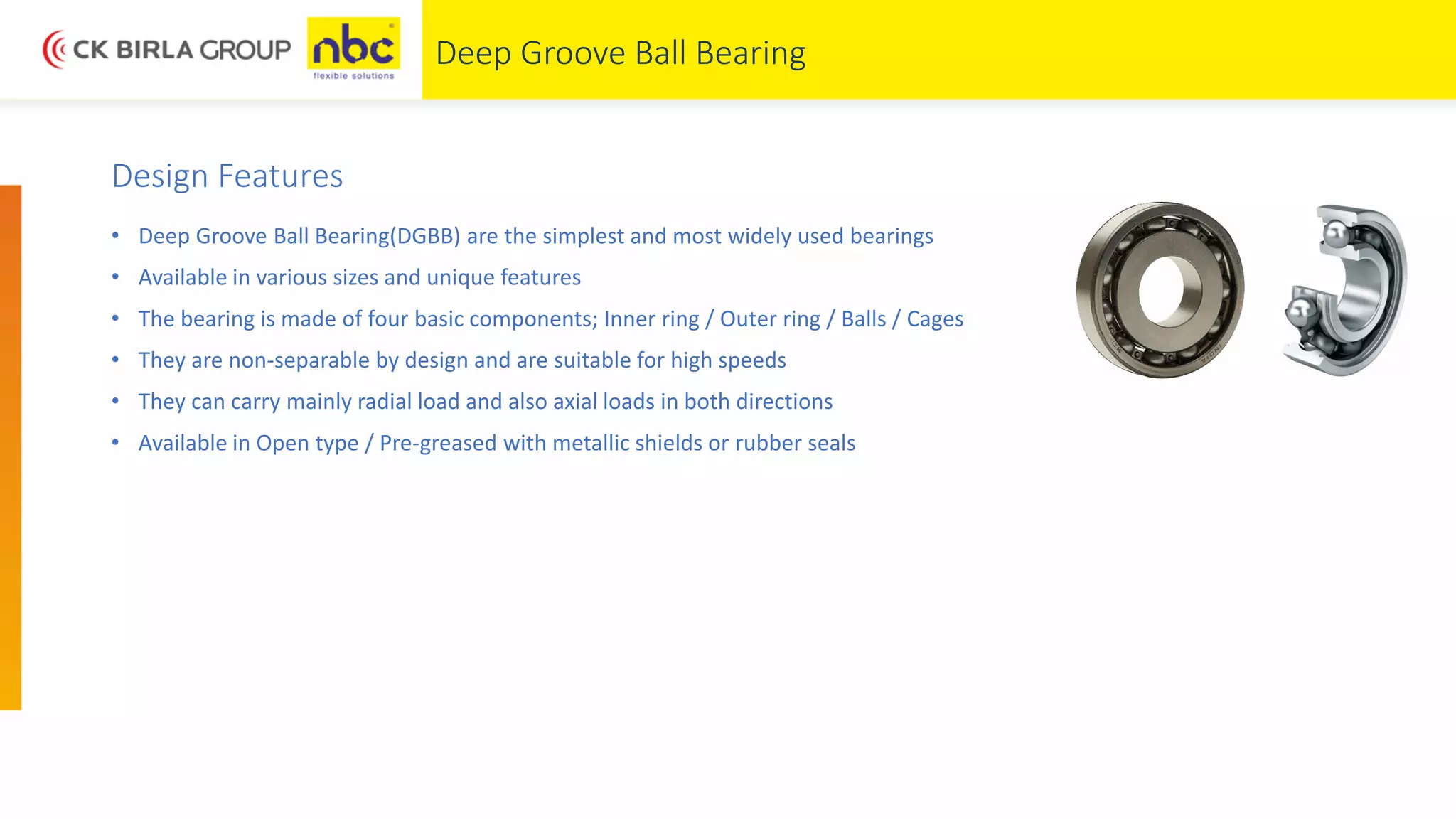 Rolling bearings & its types | PDF