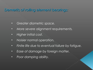 Rolling contact bearings | PPT