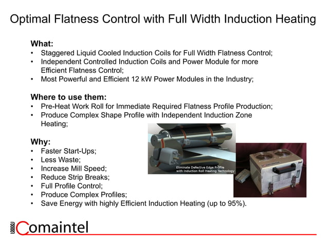 Induction - Rolling Mill Sheet Flatness control | PDF