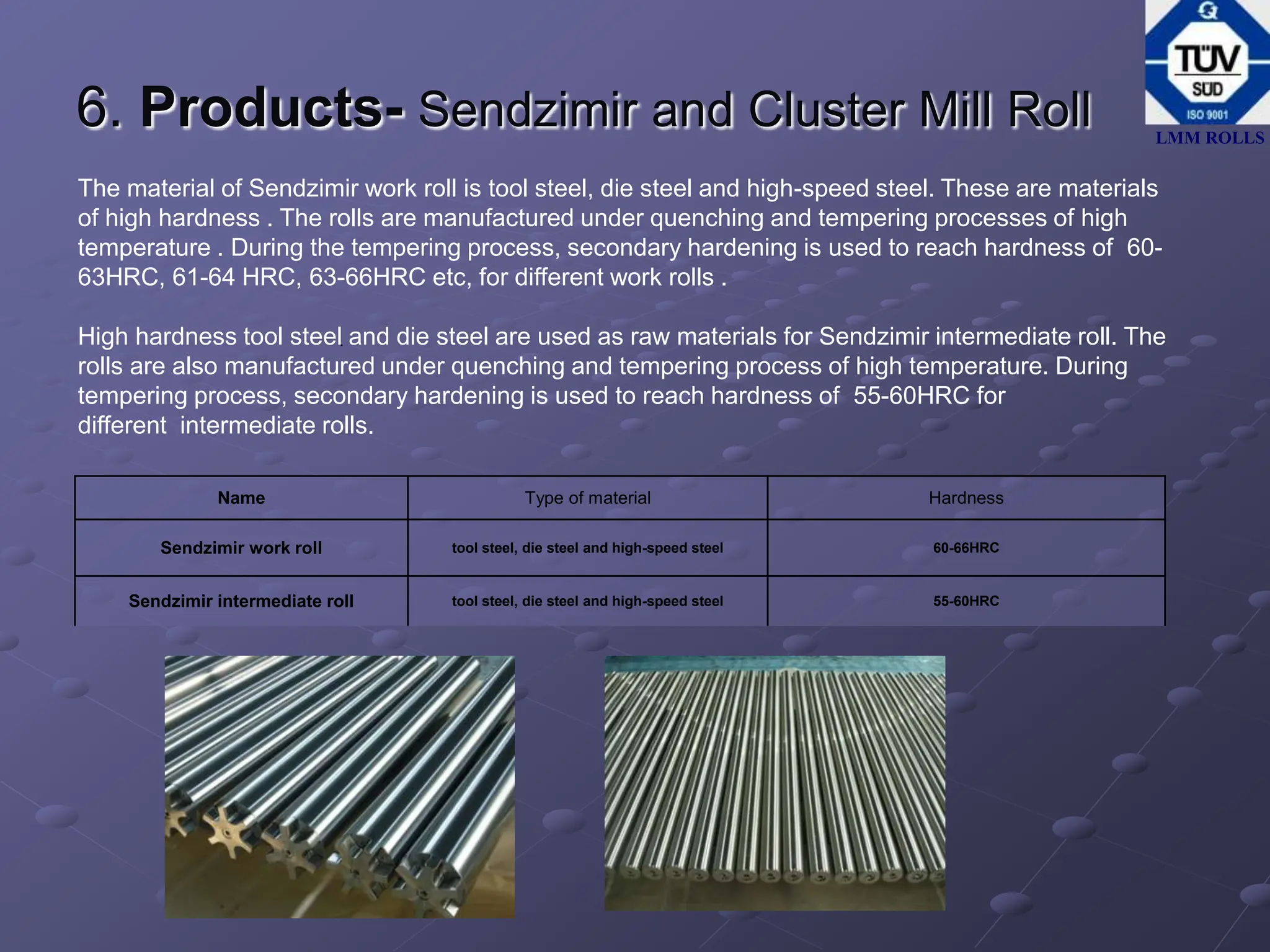 Rolling Mill Rolls Production Process.ppt