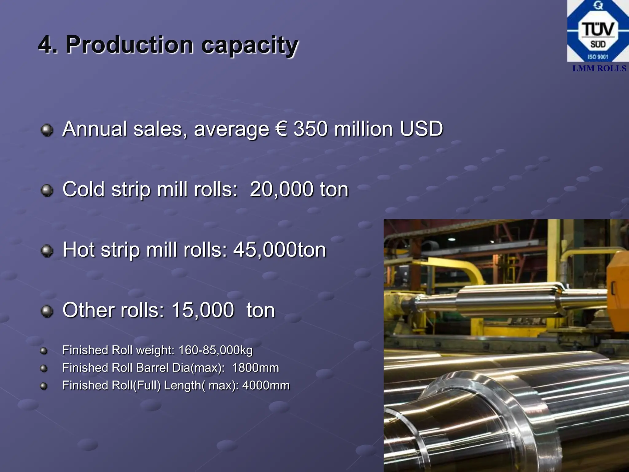 Rolling Mill Rolls Production Process.ppt