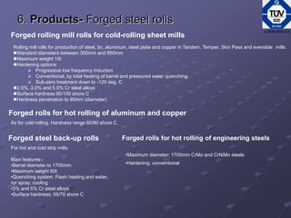 Rolling Mill Rolls Production Process.ppt