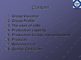 Rolling Mill Rolls Production Process.ppt