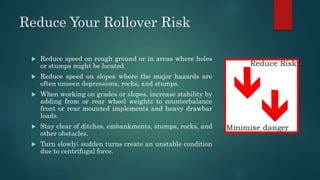 Rolling over protective structures (rops) | PPTX