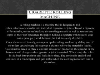 Rolling papers | PPT