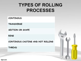 Rolling Process | PPT