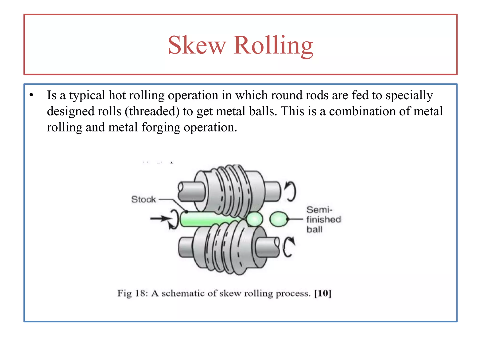 Rolling processes | PPTX
