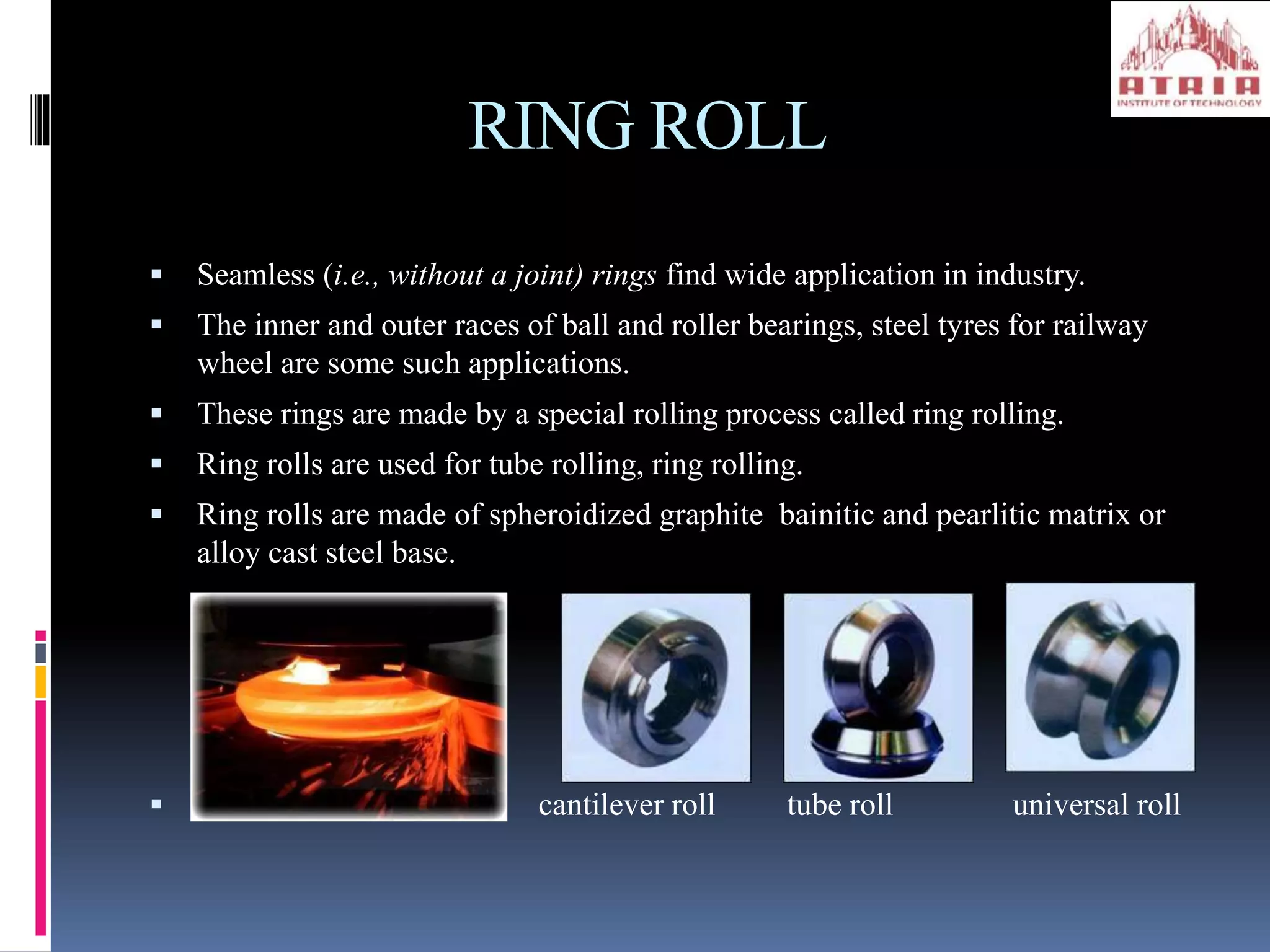 Rolling process presentation | PPTX