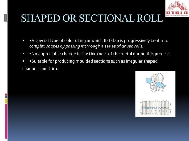 Rolling process presentation | PPTX
