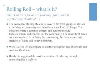 Rolling Role Drama Project | PPTX