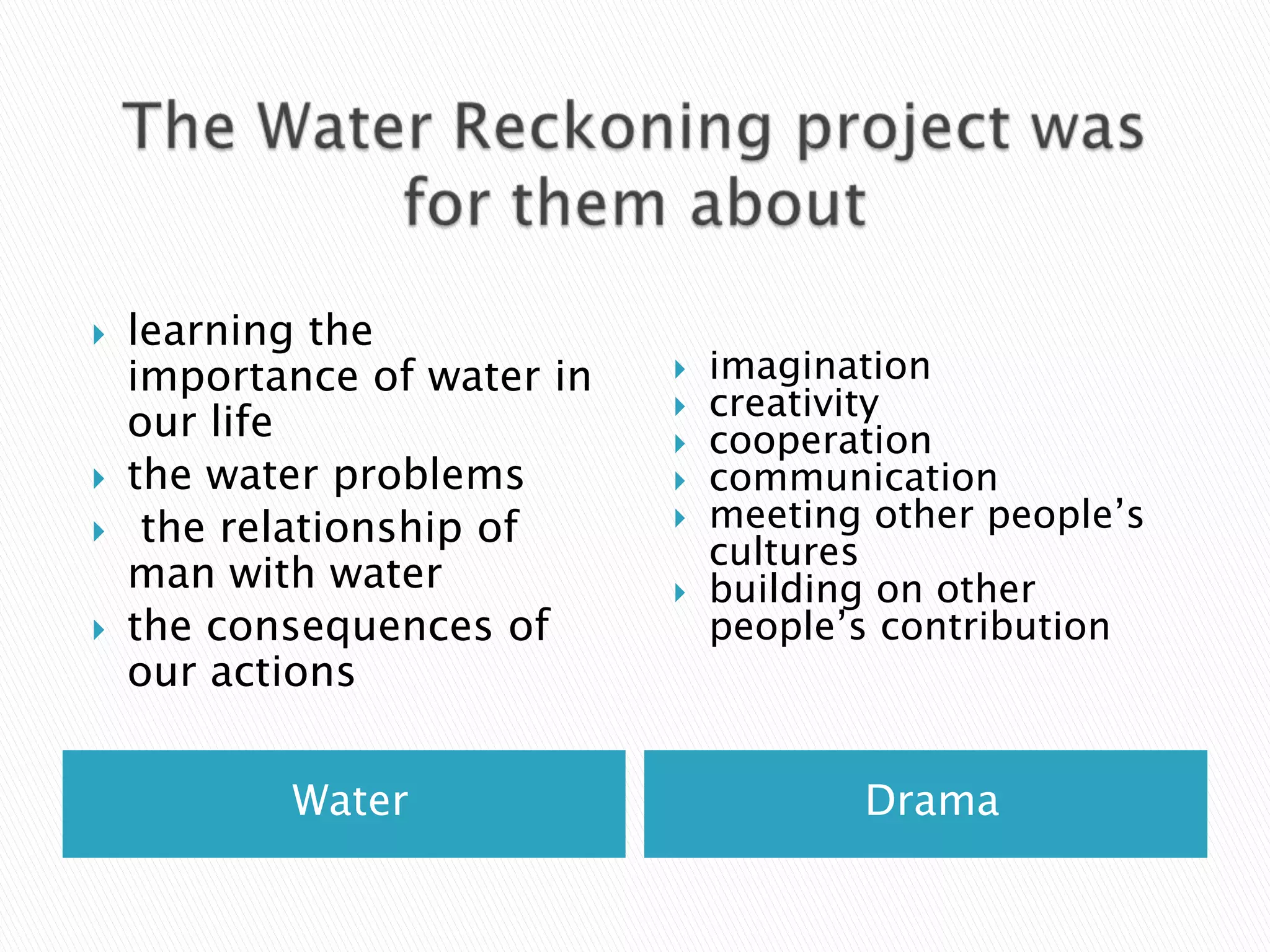 Rolling Role Roundtable - Research and Reflections from The Water Reckoning Project | PPTX