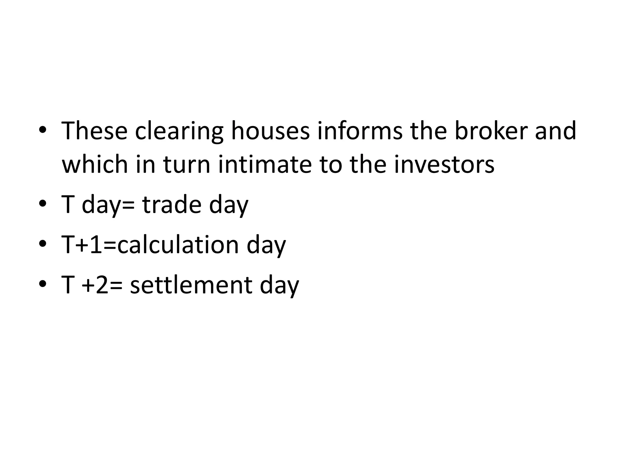 Rolling settlement in trading process | PPTX