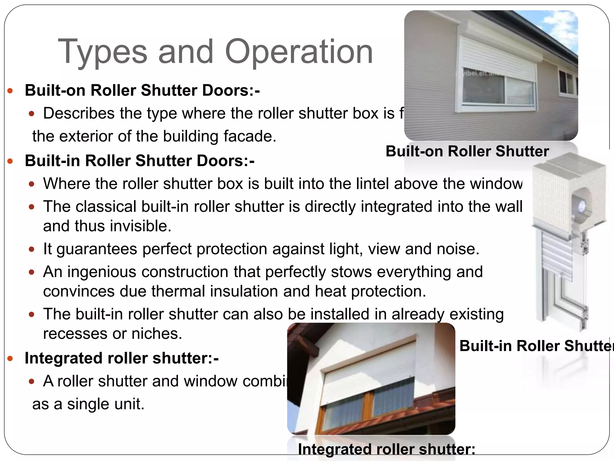 Rolling shutter | PPTX