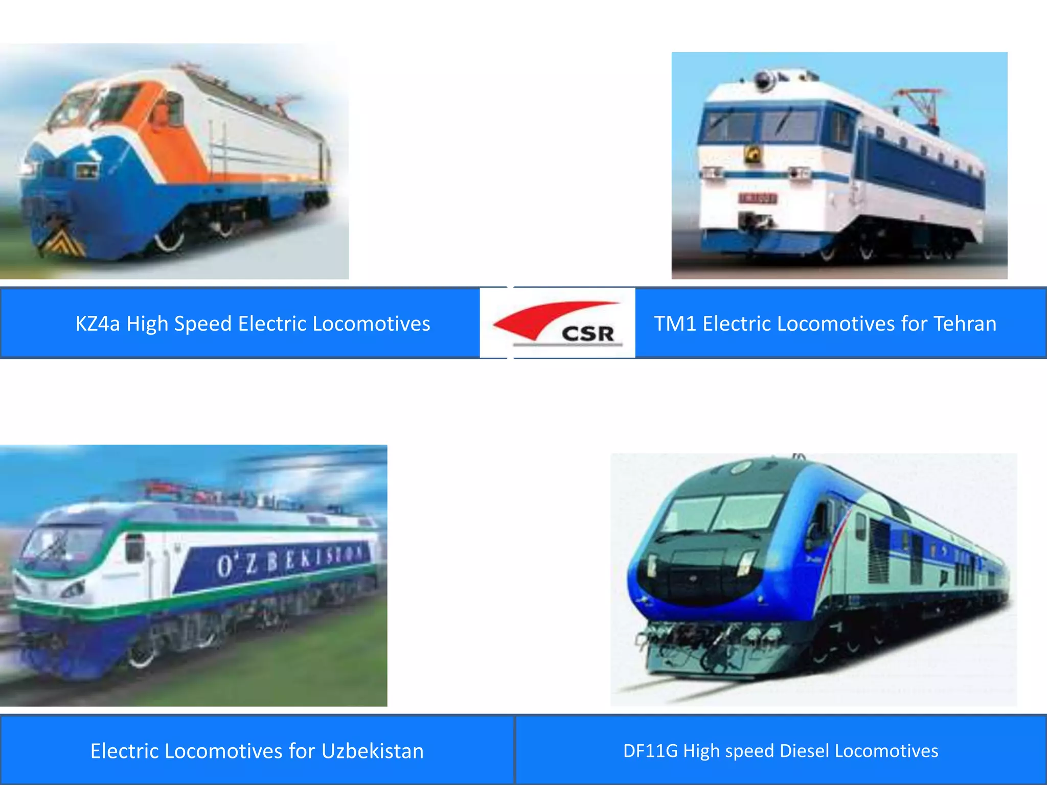 Rolling stock by manufacturer CSR rolling stock corporation limited ...