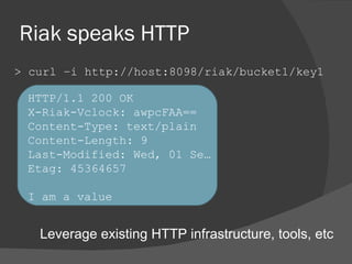 Rolling With Riak | PPT