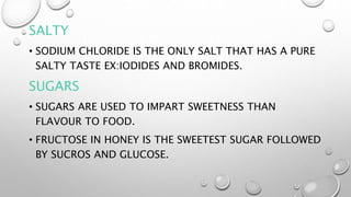 FOOD SCIENCE AND NUTRITION | PPTX