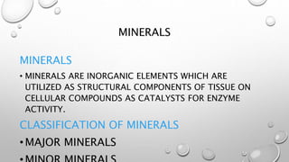 FOOD SCIENCE AND NUTRITION | PPT