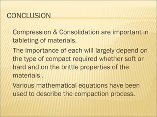 Compaction and Compression | PPT