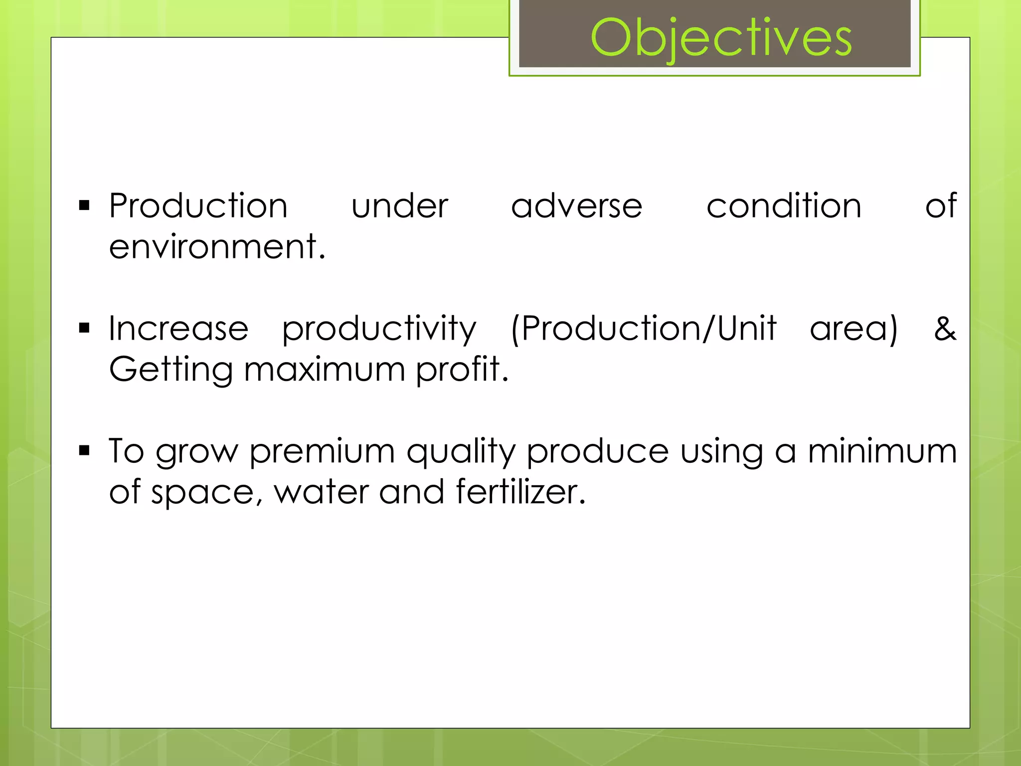 Control Environment Agriculture | PPTX