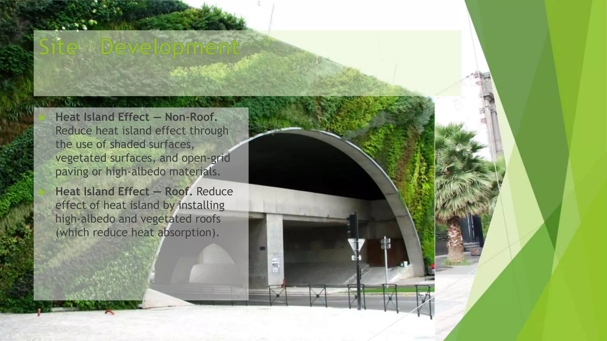 Green Building - Site selection and development | PPTX