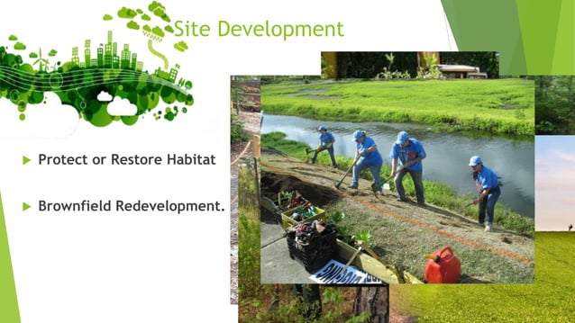 Green Building - Site selection and development | PPTX