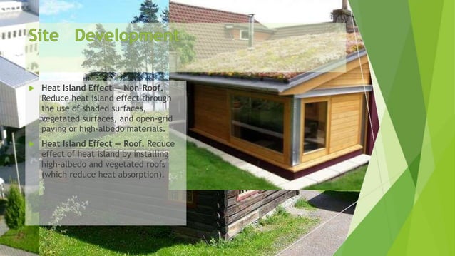 Green Building - Site selection and development | PPTX