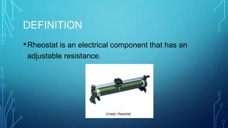 Rheostat | PPTX