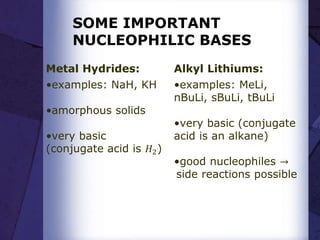 GENERATION OF ENOLATES USING NUCLEOPHILIC BASES | PPTX | Chemistry ...