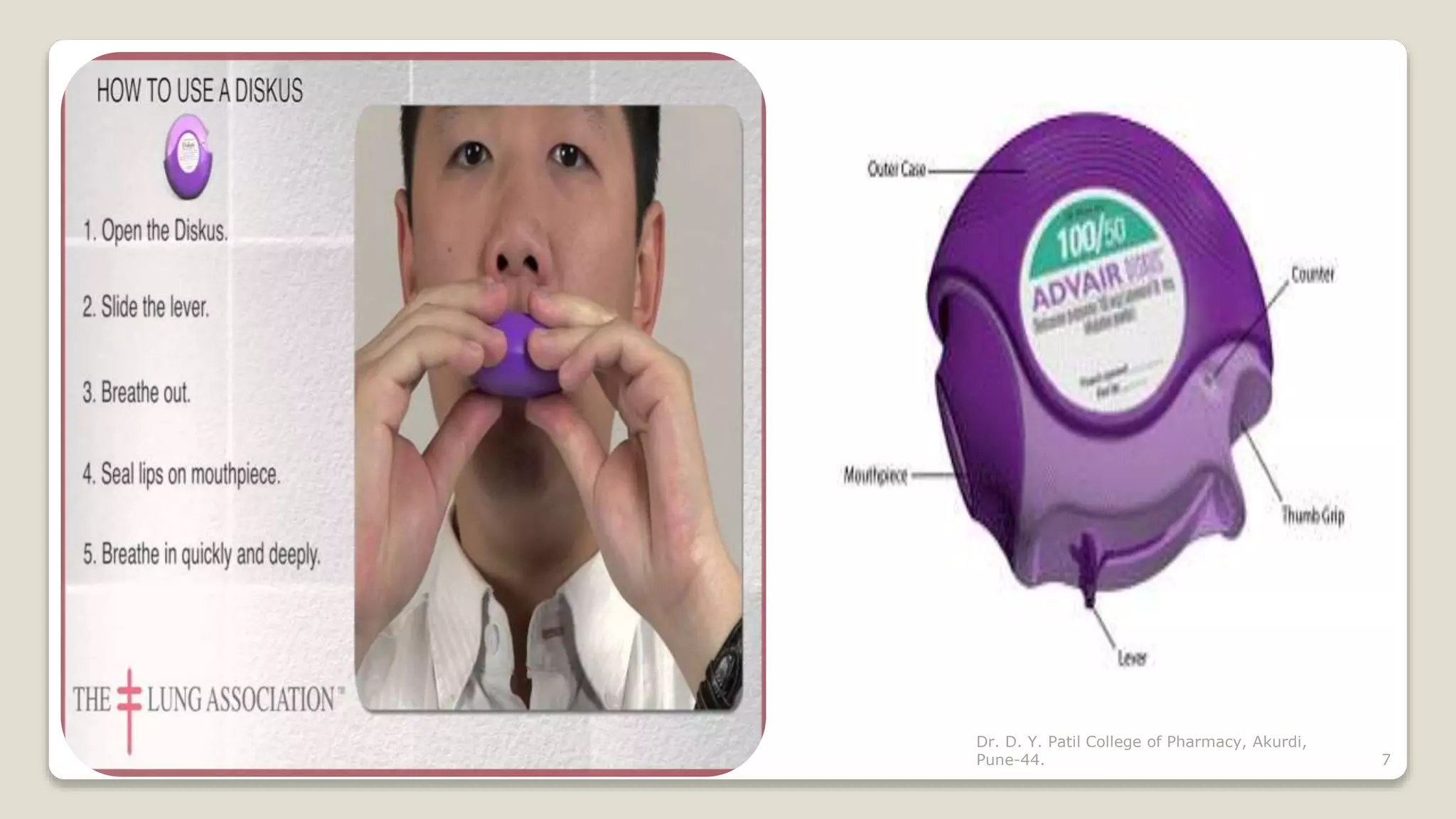 Dry Powder Inhaler ppt. | PPTX