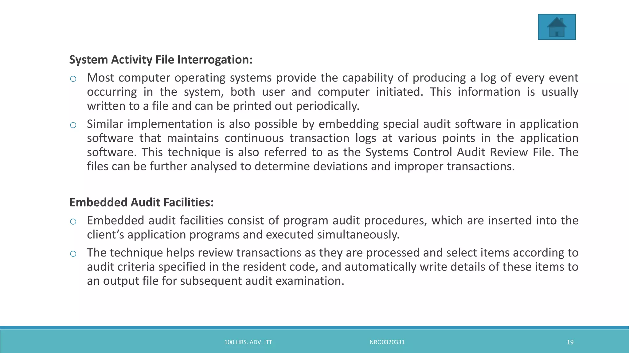CAAT - Data Analysis and Audit Techniques | PDF