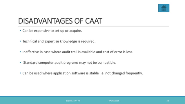 CAAT - Data Analysis and Audit Techniques | PDF