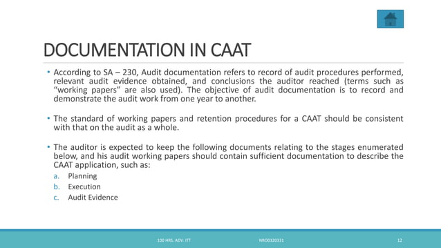 CAAT - Data Analysis and Audit Techniques | PDF