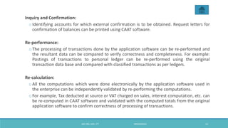 CAAT - Data Analysis and Audit Techniques | PDF
