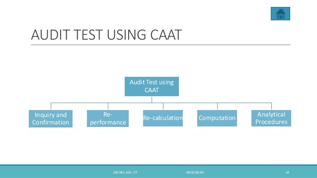 CAAT - Data Analysis and Audit Techniques