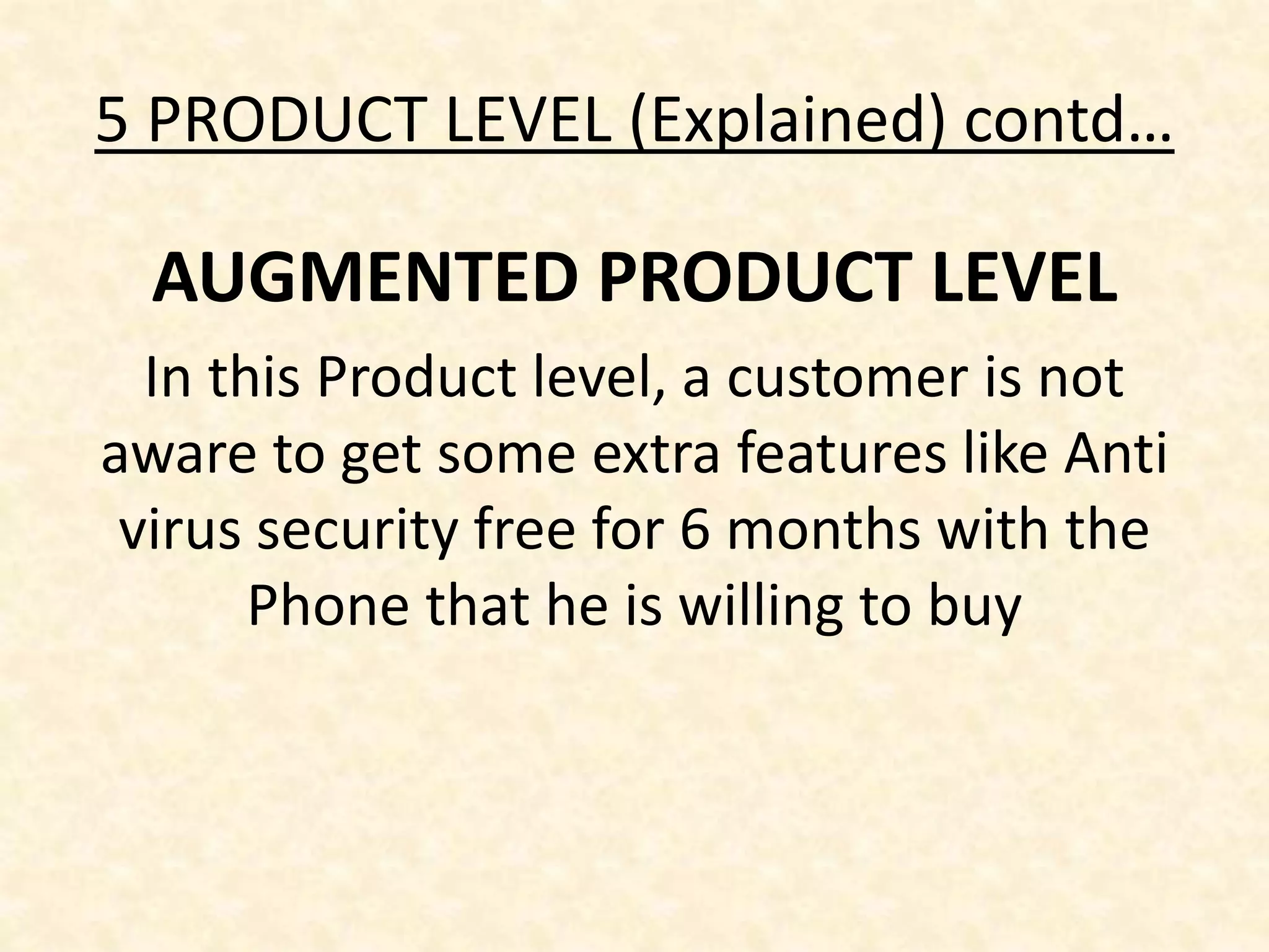 Product life Cycle and 5 product level by Kotler | PPTX