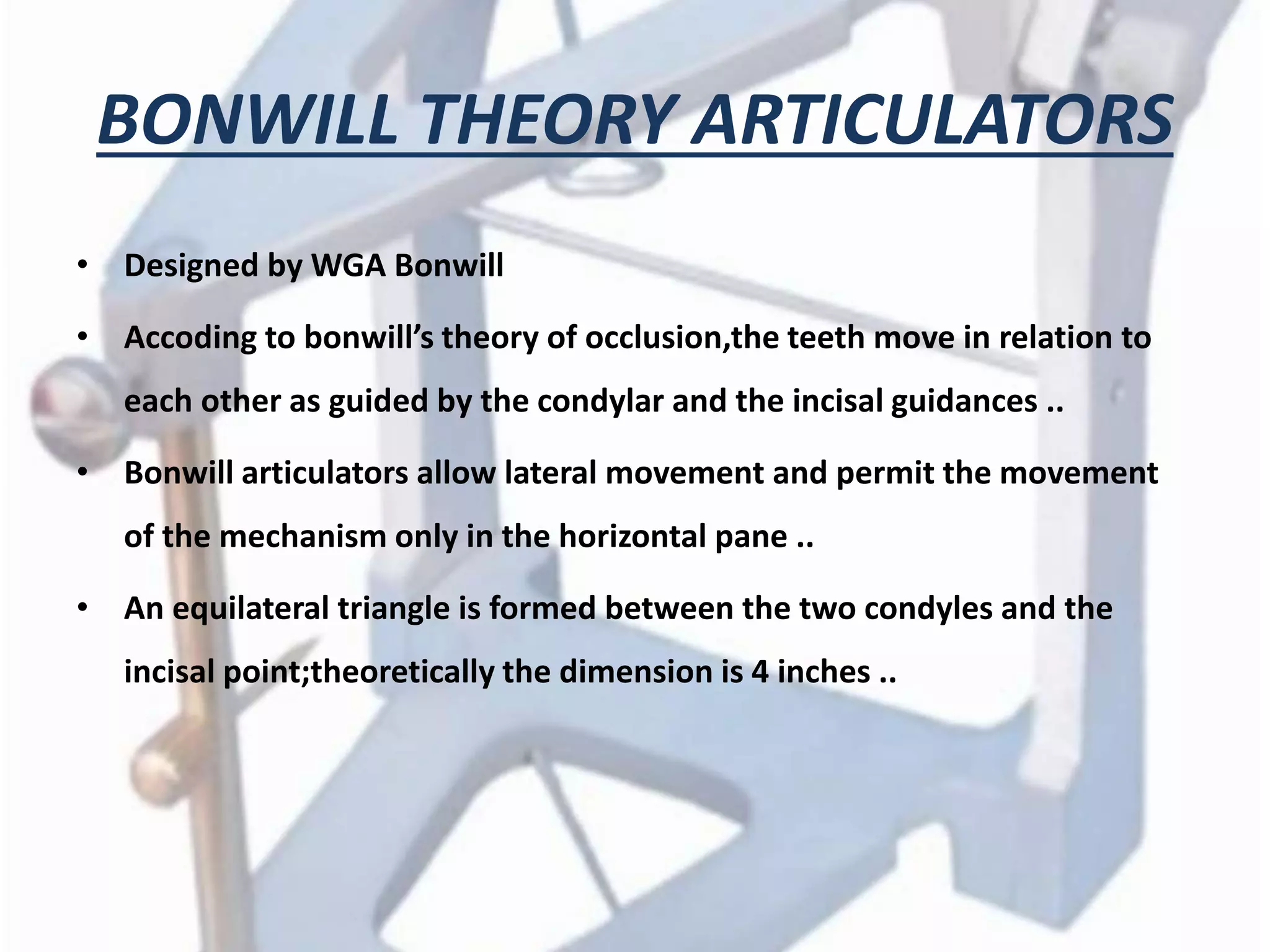 Articulators - parts, classification , limitations | PPTX