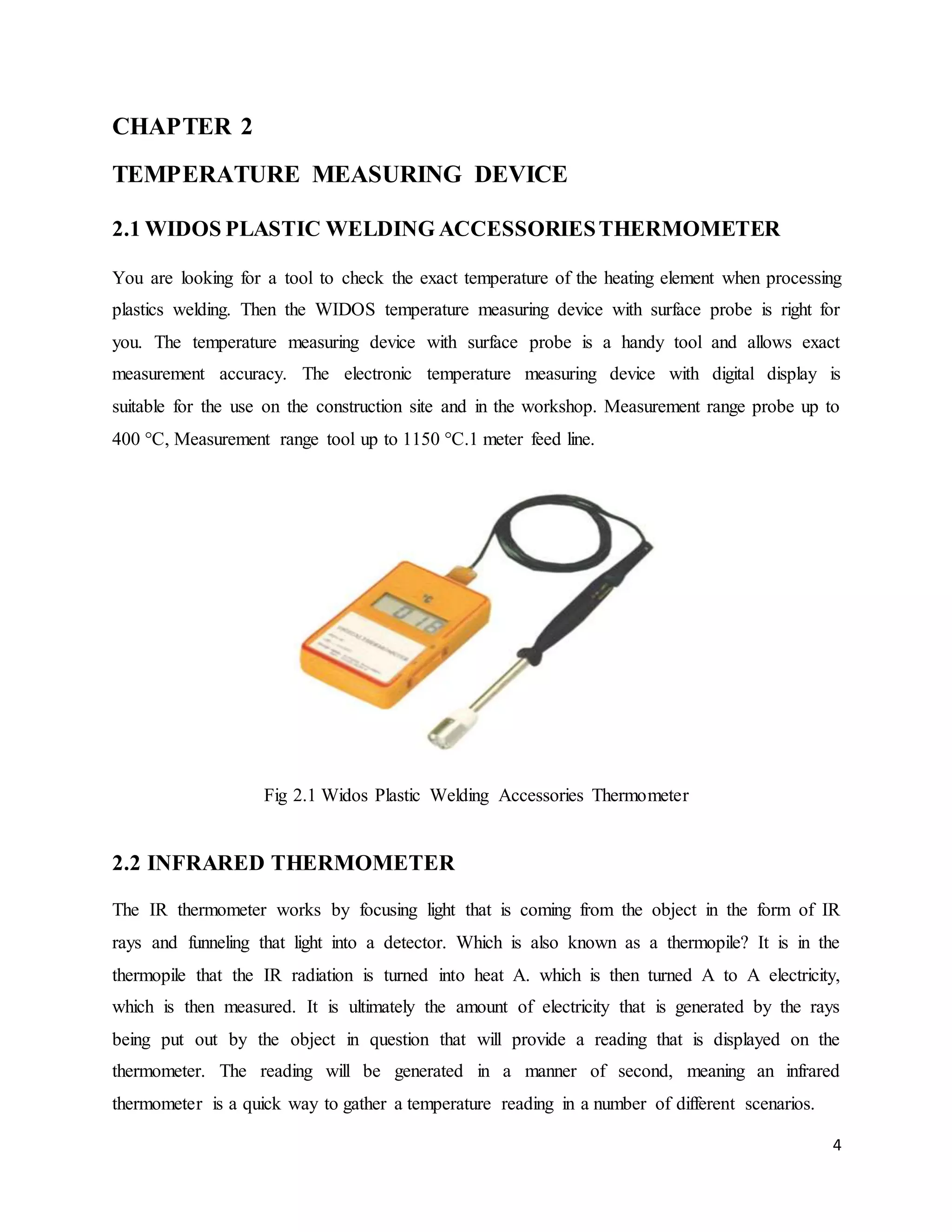 weld metal temperature measurement device | DOCX