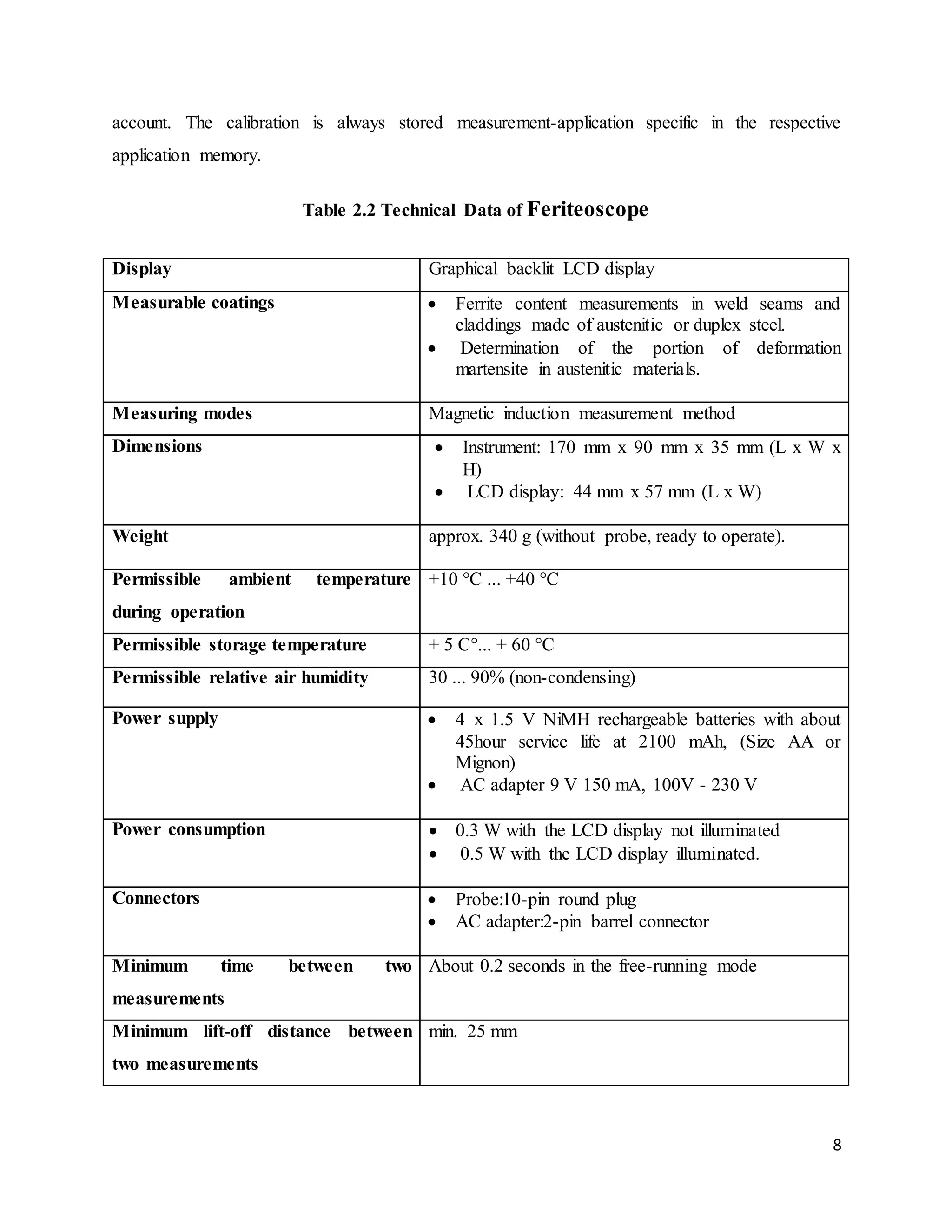 weld metal temperature measurement device | DOCX