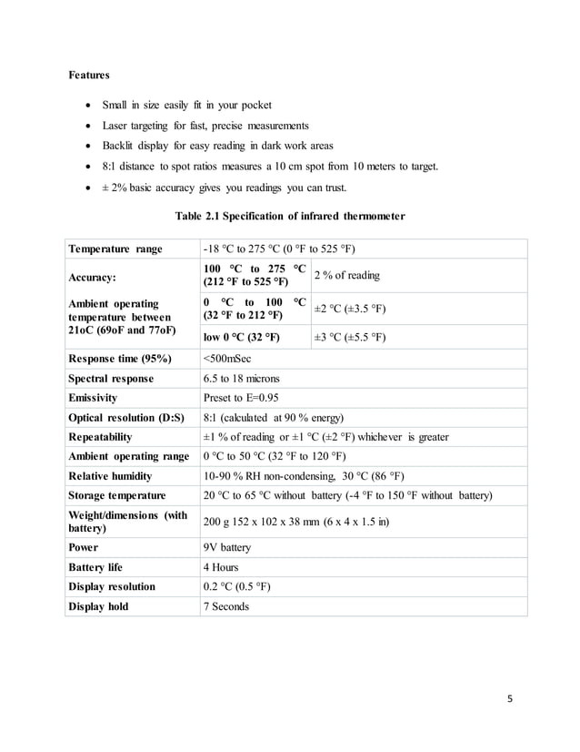 weld metal temperature measurement device | DOCX | Chemistry | Science