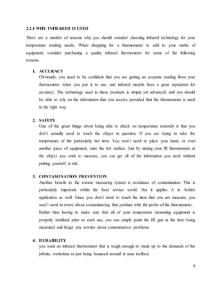 weld metal temperature measurement device | DOCX | Chemistry | Science
