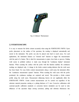 weld metal temperature measurement device | DOCX