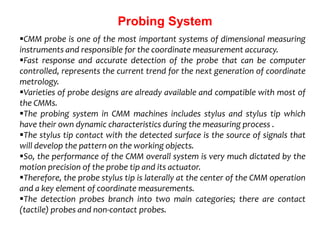 APPLICATION OF MECHATRONICS IN CMM | PPTX