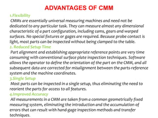 APPLICATION OF MECHATRONICS IN CMM | PPT