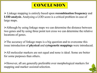 Gene Mapping Methods:Linkage Maps & Mapping with Molecular Markers | PDF